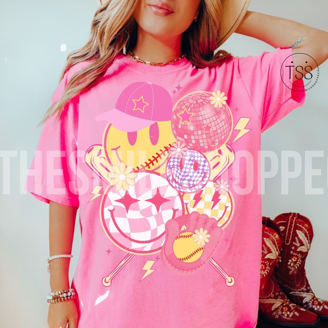 Retro Softball Png Softball Vibes Png Softball Season Game Day Softball ...