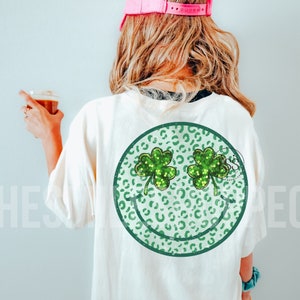 Happy St. Patrick's Day Png Shamrock Png St Patty's Png Retro Shamrock ...