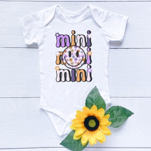 Retro Mama Mini Shirt Png Mama and Mini Png Smile Face Mama Mini ...