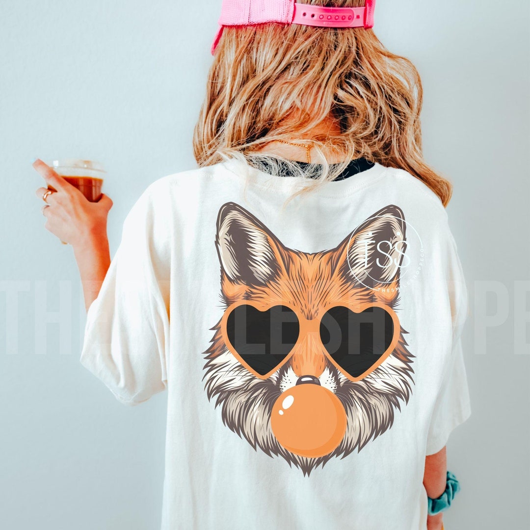 Fox Blowing Bubble Png Fox PNG Fox Mascot Preppy PNG Preppy Mascot PNG ...