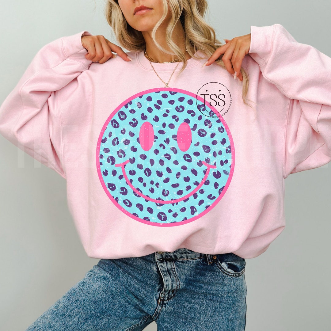 Leopard Smile Png Happy Face Distressed Smile Simple Leopard Smile Face ...