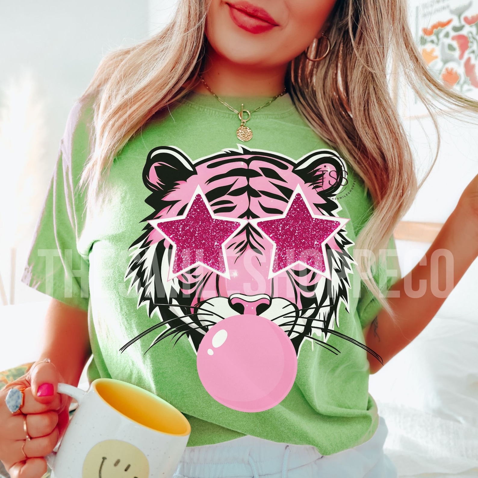 Tiger Blowing Bubble Png Tiger PNG Tigers Mascot Preppy PNG Preppy ...
