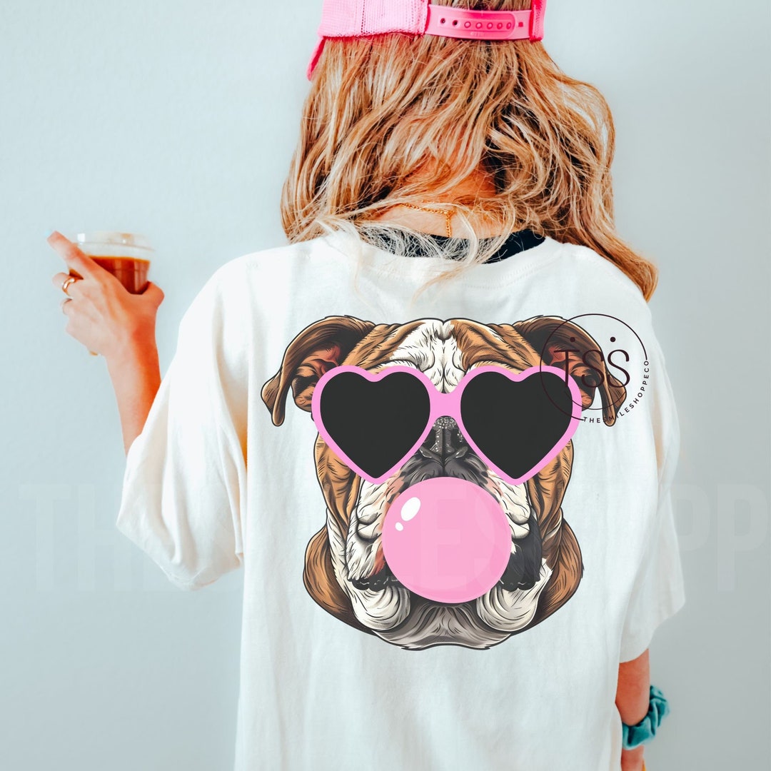 Bulldogs Mascot PNG: Preppy Bubble Gum Design (digital Download) - Etsy