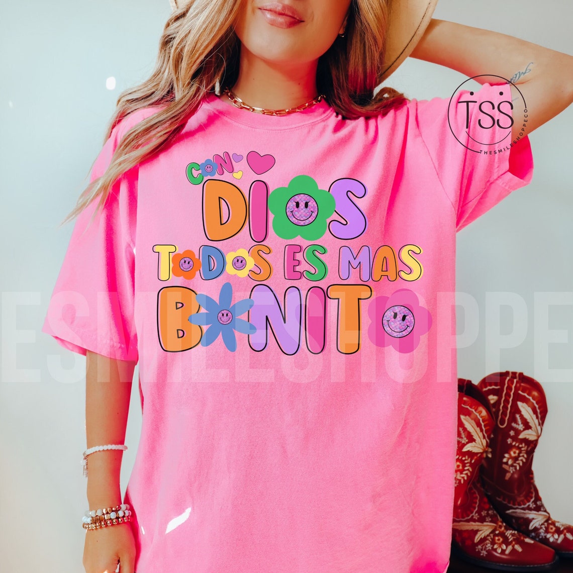 Distressed Smile Con Dios Todo Es Mas Bonito Png Manana Sera Bonito ...