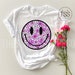 Daisy Smile Face Png Spring Break Png Floral Smile Face Distressed ...