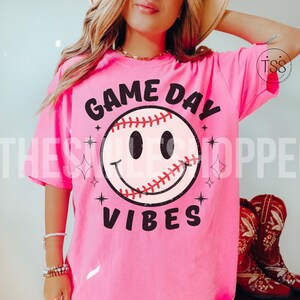 Game Day Vibes Retro Softball Png, Softball Sublimation Design ...