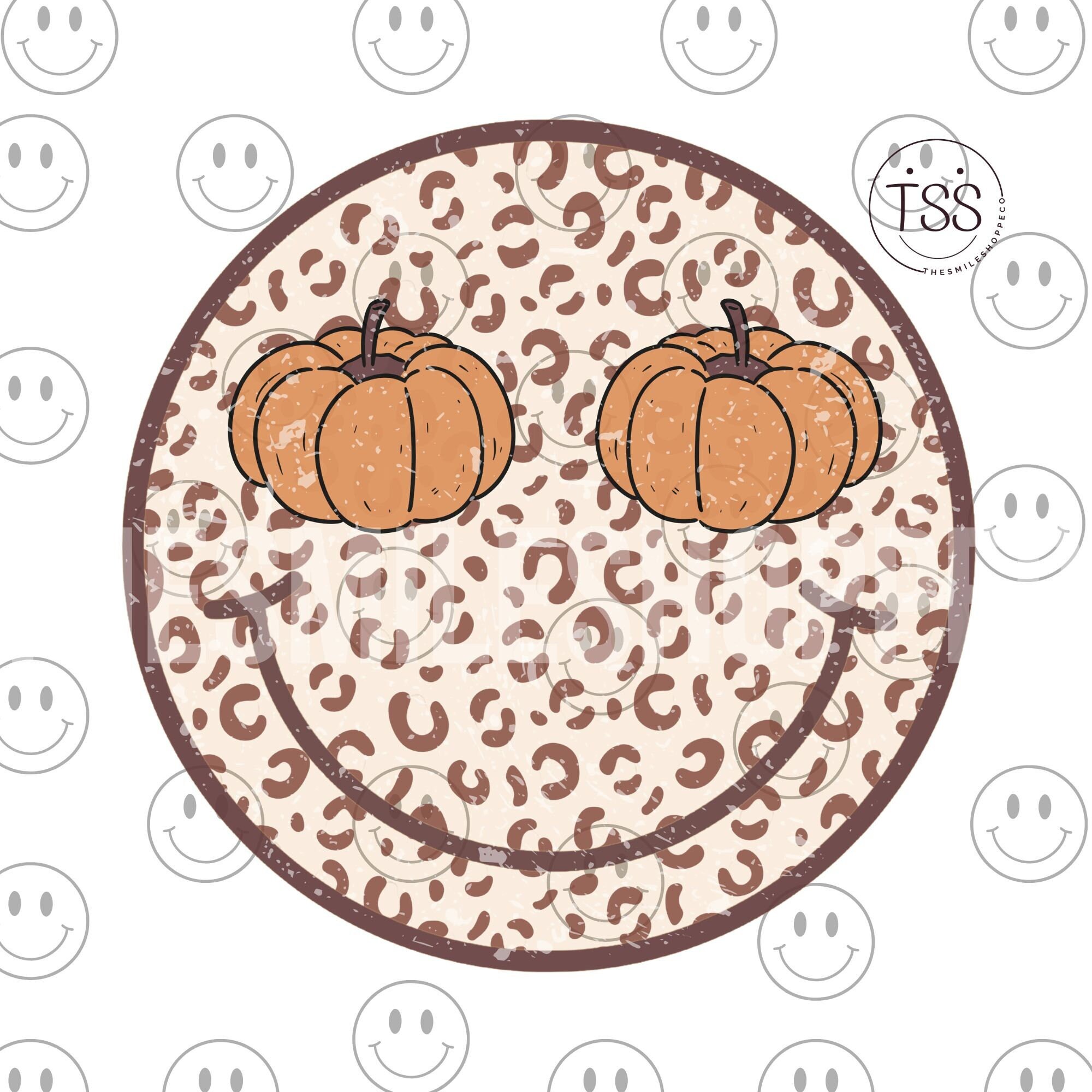 Halloween Smile Face PNG Distressed Smile Fall Happy Face PNG - Etsy