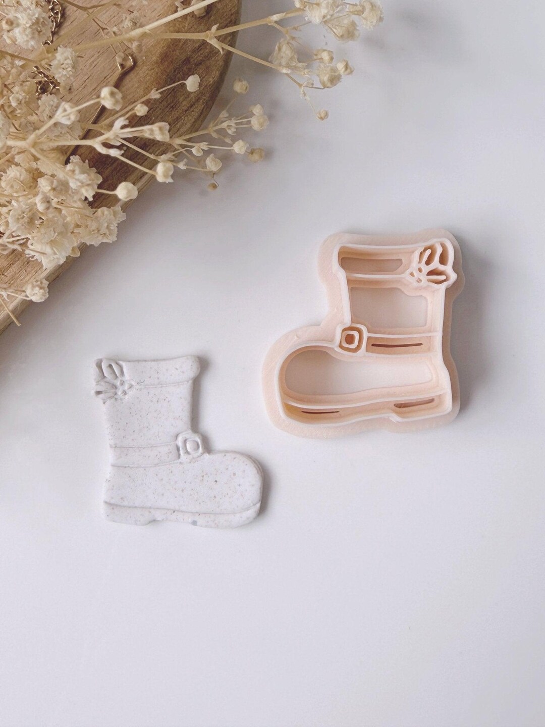 Santa Boot Clay Cutter - Etsy