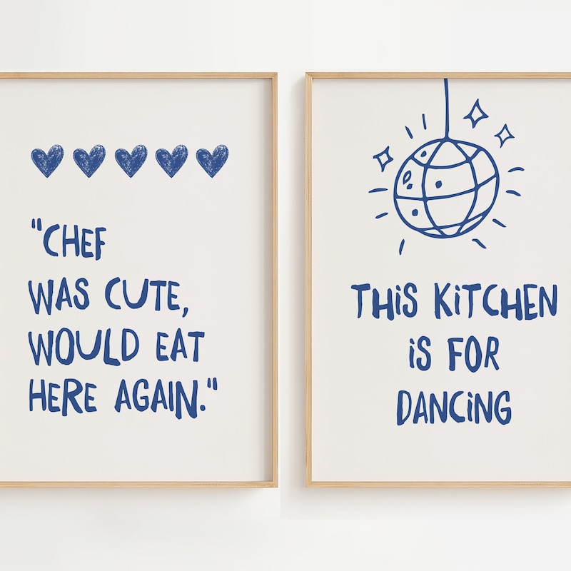Kitchen Poster - Etsy UK