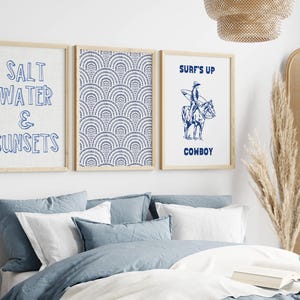 Coastal Gallery Wall Digital Print Summer Beach Decor Set of 15 Prints ...