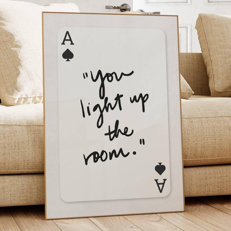 Light up College Poster - Etsy