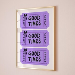 Purple Wall Art Trendy Retro Posters Dorm Room Prints Purple Aesthetic ...