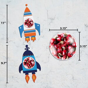 Astronaut Candy Dome Svg, Astronaut Chocolate Holder Svg ,spaceship ...