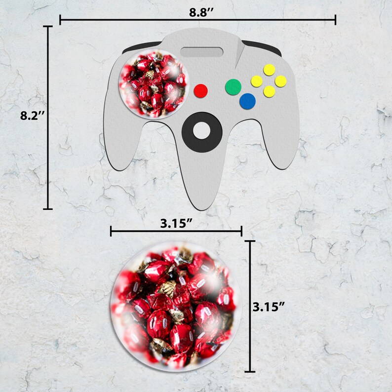 Game Candy Dome Svg, Game Candy Ornament Svg, Controller Chocolate ...