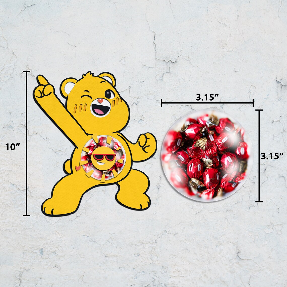 Cartoon Candy Dome Svg, Cartoon Characters Candy Ornament Svg ...