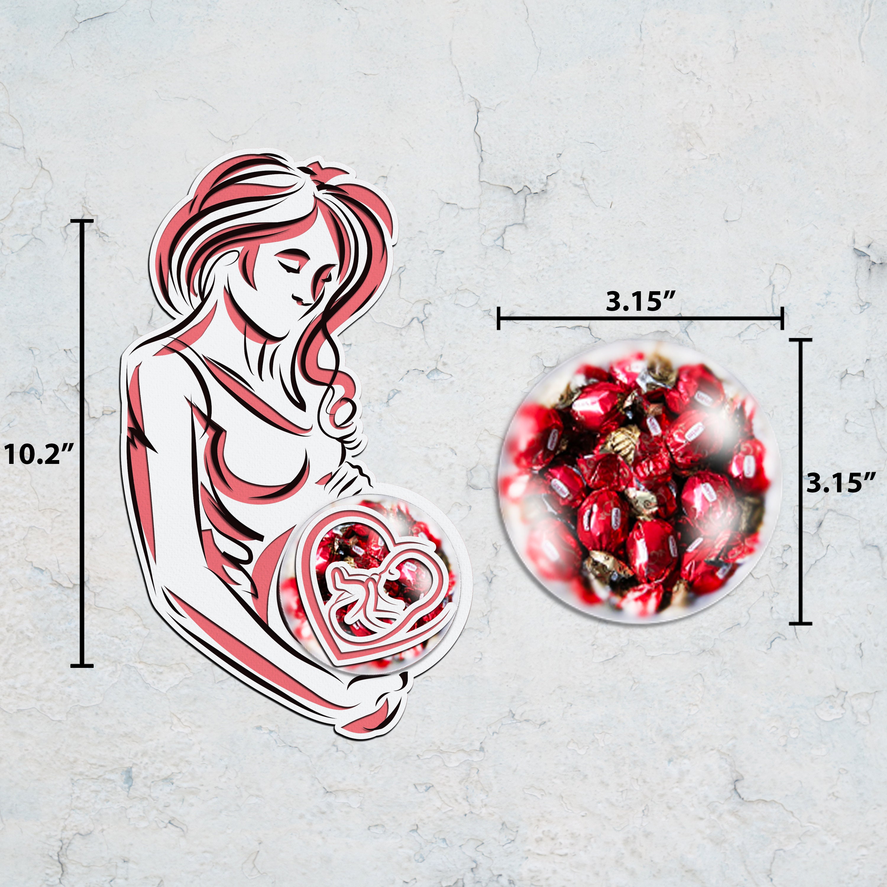 Mother Day Candy Dome Svg, Mom Chocolate Holder Svg ,mom Candy Ornament ...