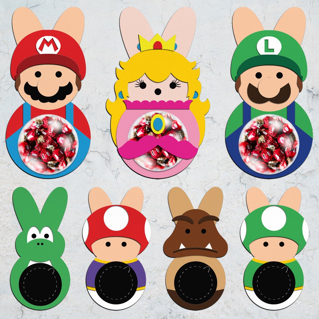 Video Game Candy Dome Svg, Rabbit Video Game Candy Holder Svg,game ...