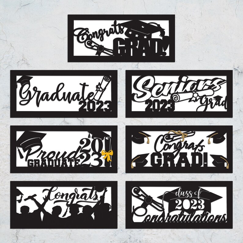 Graduation Money Envelope Class of 2023 Template,graduation Card Svg ...