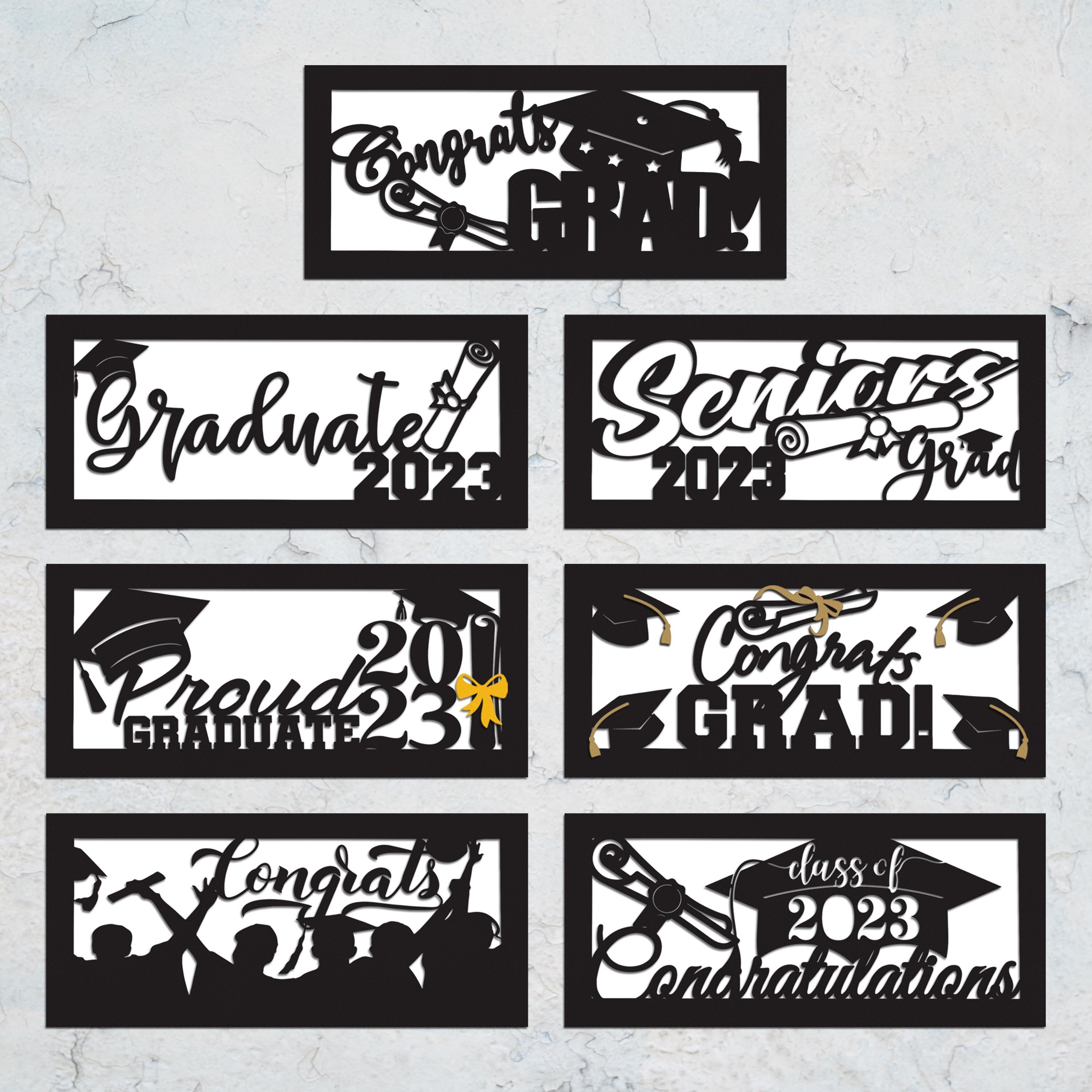 Graduation Money Envelope Class of 2023 Template,graduation Card Svg ...