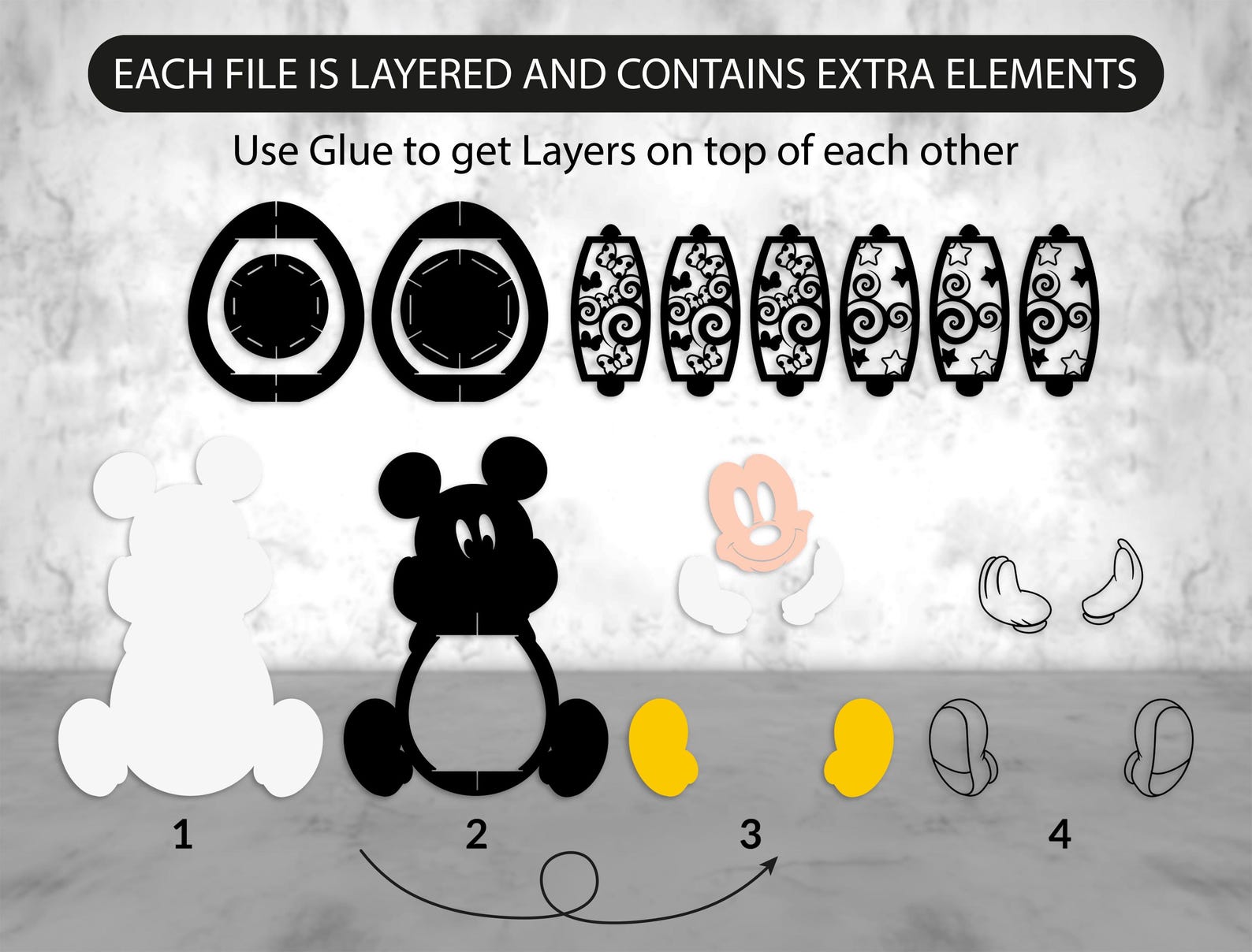 Cartoon Funny Paper Lantern Paper Cut File Svg ,cartoon Character ...