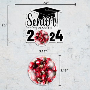 Graduation Candy Dome Svg, Senior Class of 2024 SVG, Graduation Candy ...