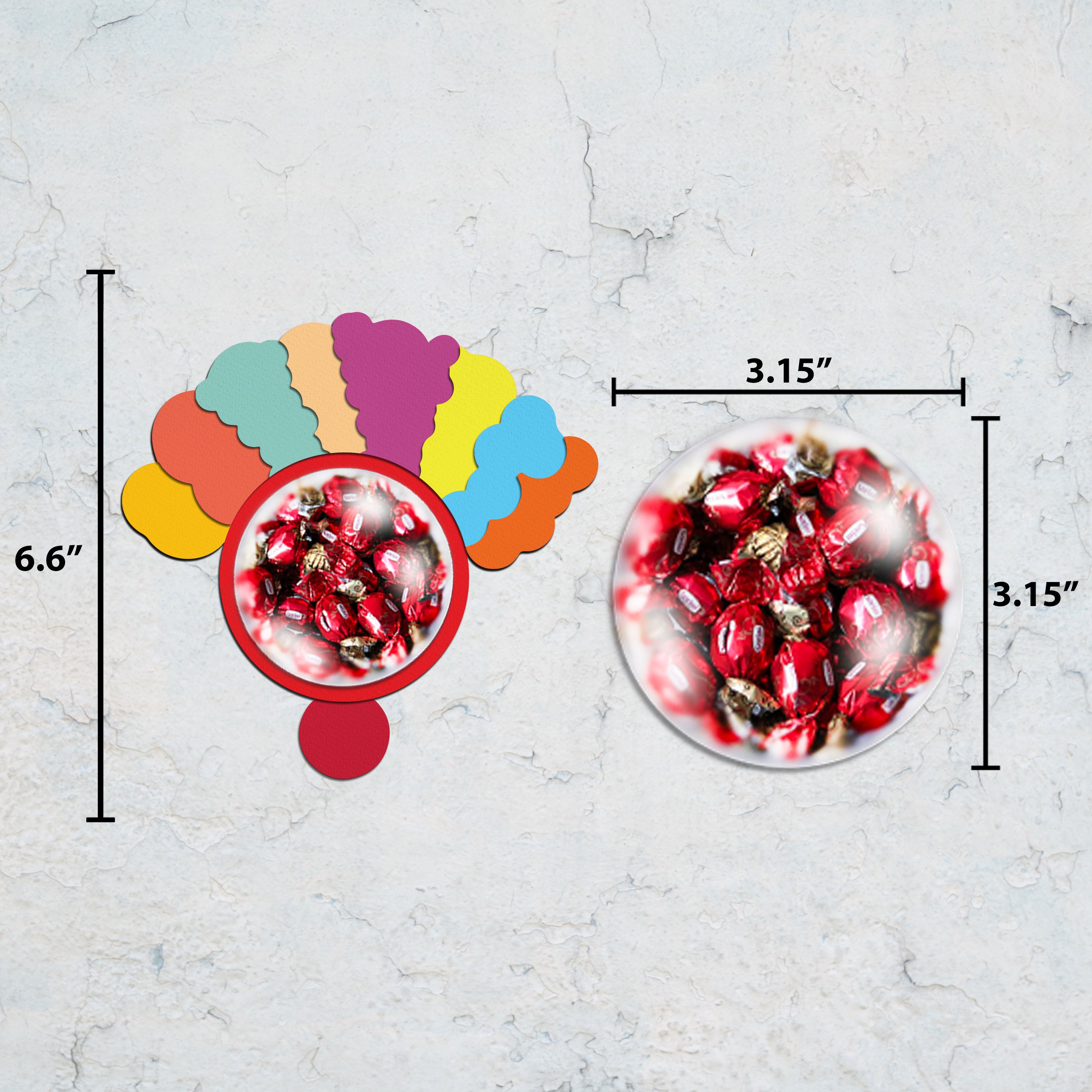 Circus Candy Dome Svg, Circus Chocolate Holder Svg ,circus Candy ...