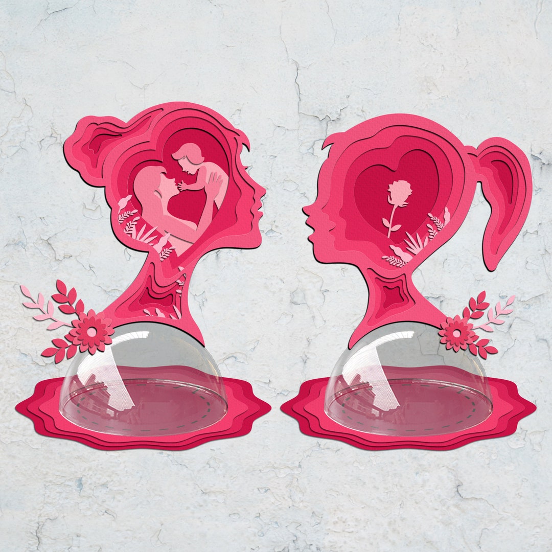 Mother Day Candy Dome Svg, ,mom Candy Ornament Svg,mom Chocolate Holder ...