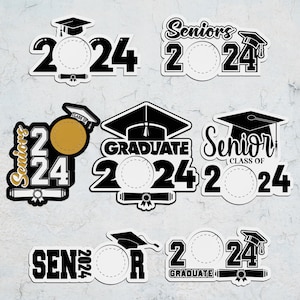 Graduation Candy Dome Svg, Senior Class of 2024 SVG, Graduation Candy ...