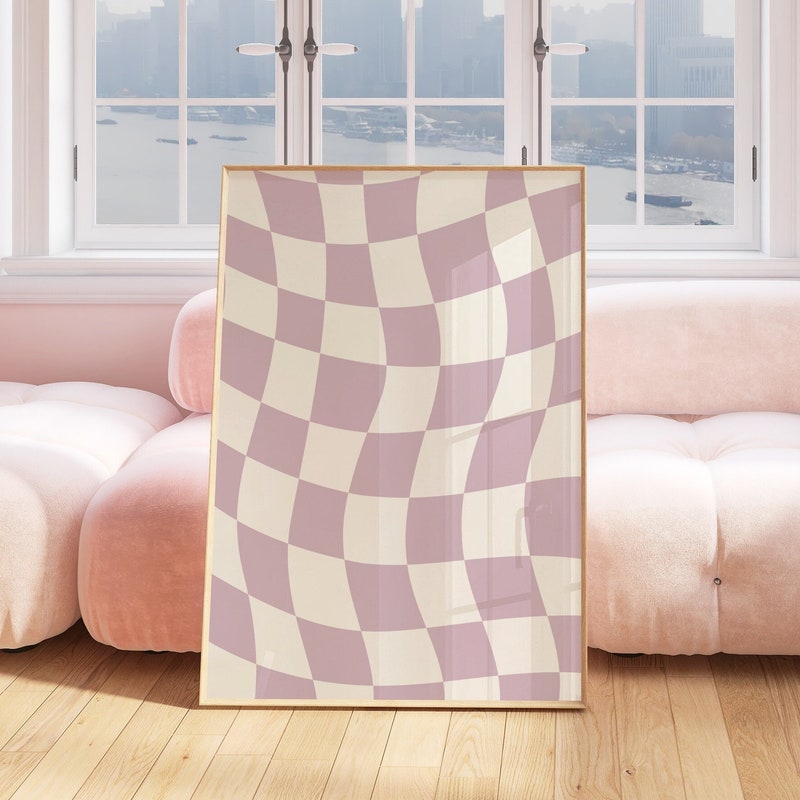 Checkered Print - Etsy
