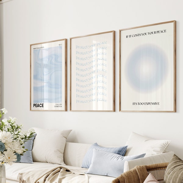 Light Blue Room Posters - Etsy
