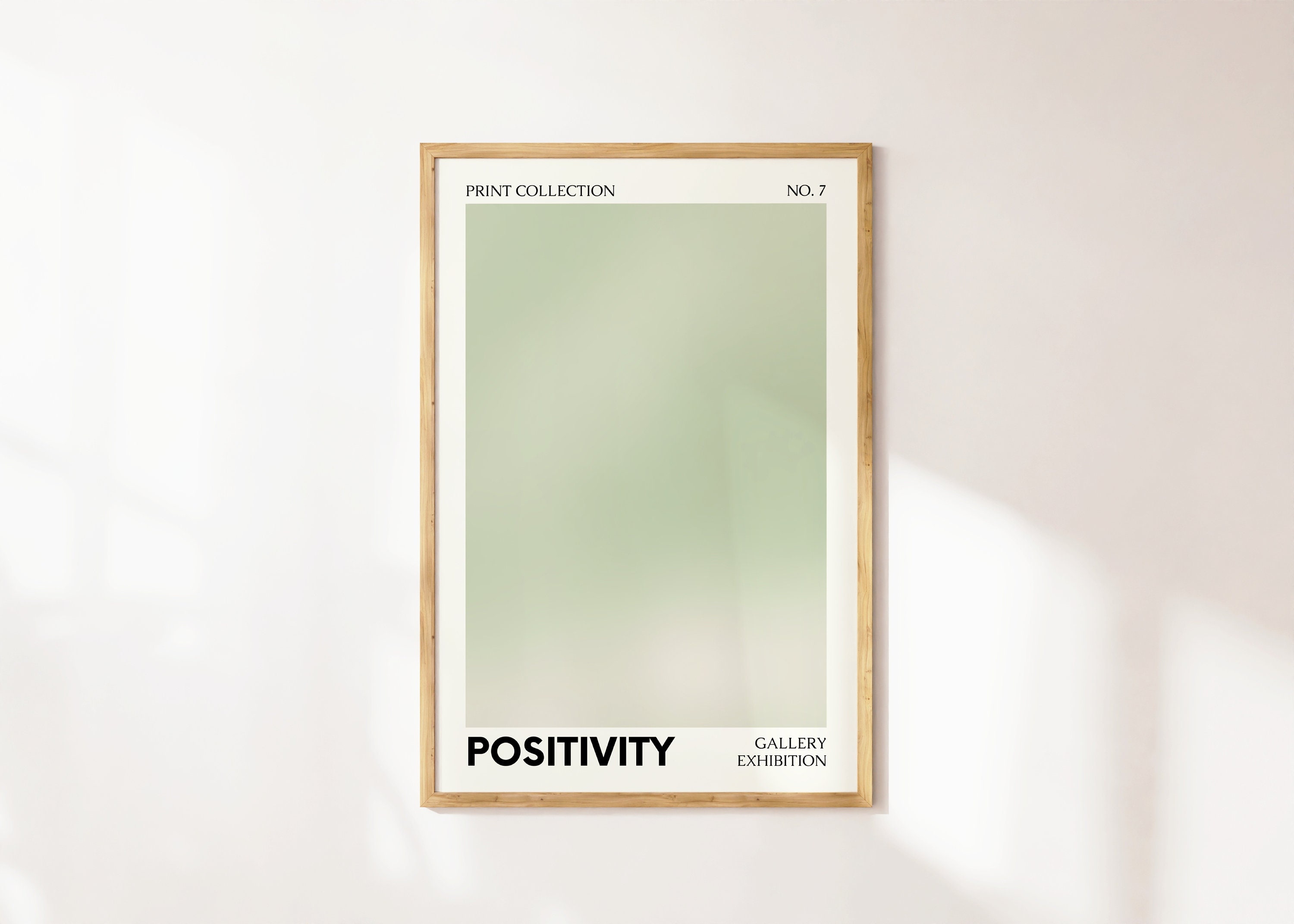 Sage Green Wall Art, Positivity Poster, Cute Positive Art Print ...