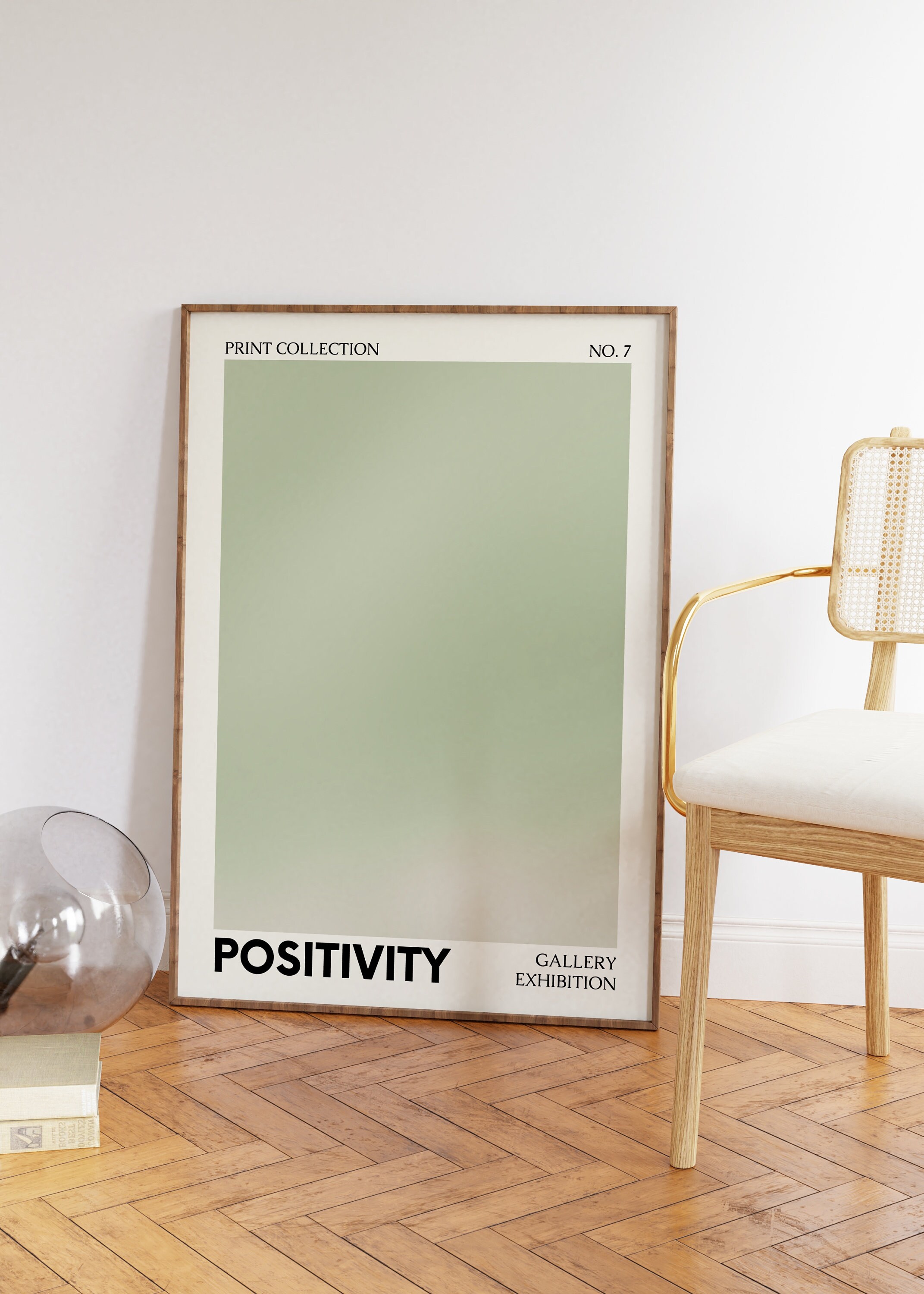Sage Green Wall Art, Positivity Poster, Cute Positive Art Print ...