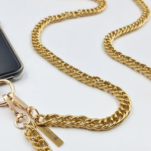 Universal Cell Phone Chain Lanyard With Crossbody Strap, Multi Purpose ...