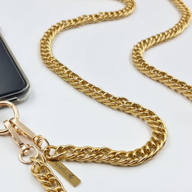 Universal Cell Phone Chain Lanyard With Crossbody Strap, Multi Purpose ...