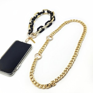 Crossbody Chain Lanyard for Smart Phone Strap, Cell Phone Charm, Multi ...