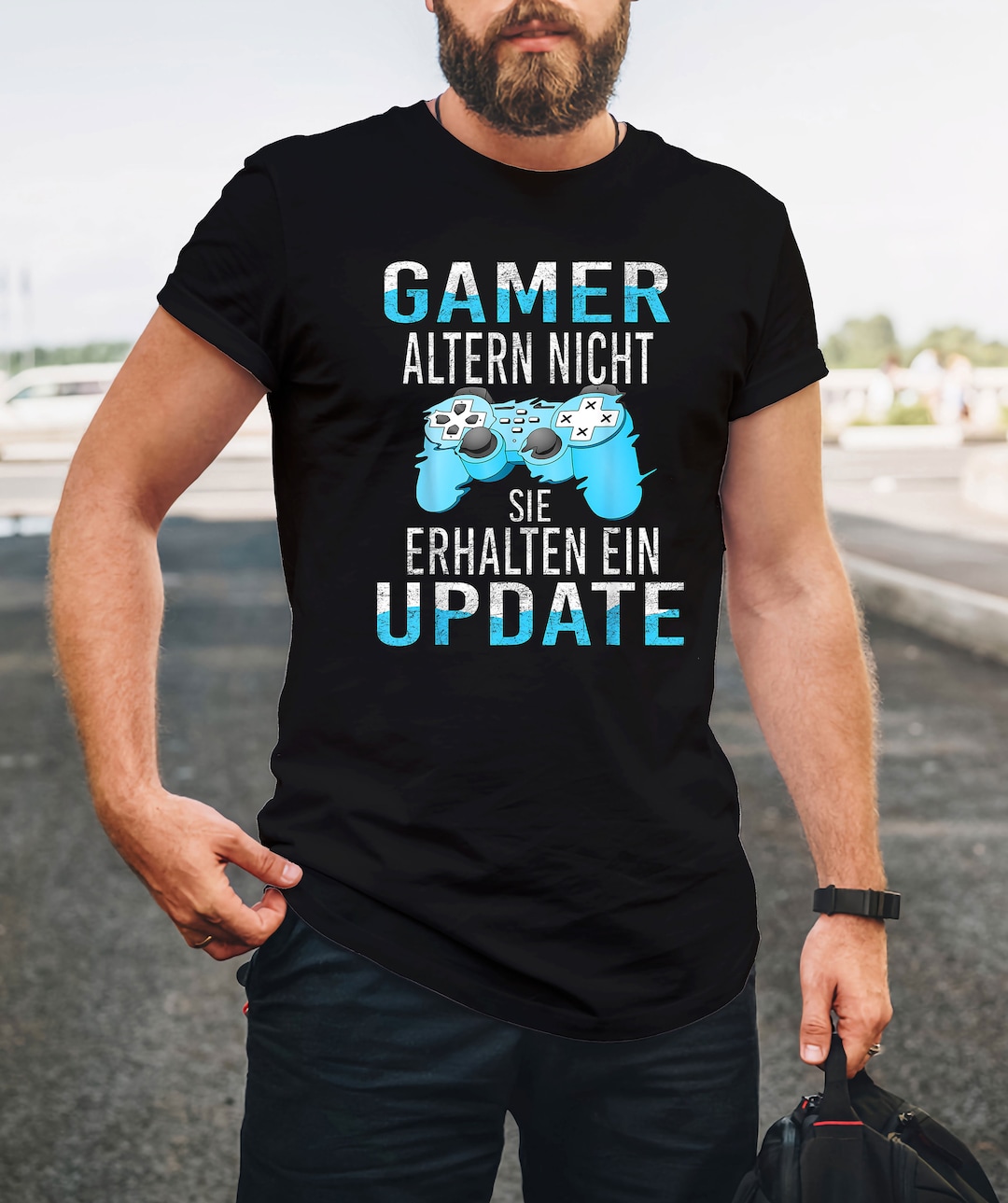 Lustiges Zocken Gamer Update Jungs Gaming Nerd T-Shirt, Gamer Spruch ...