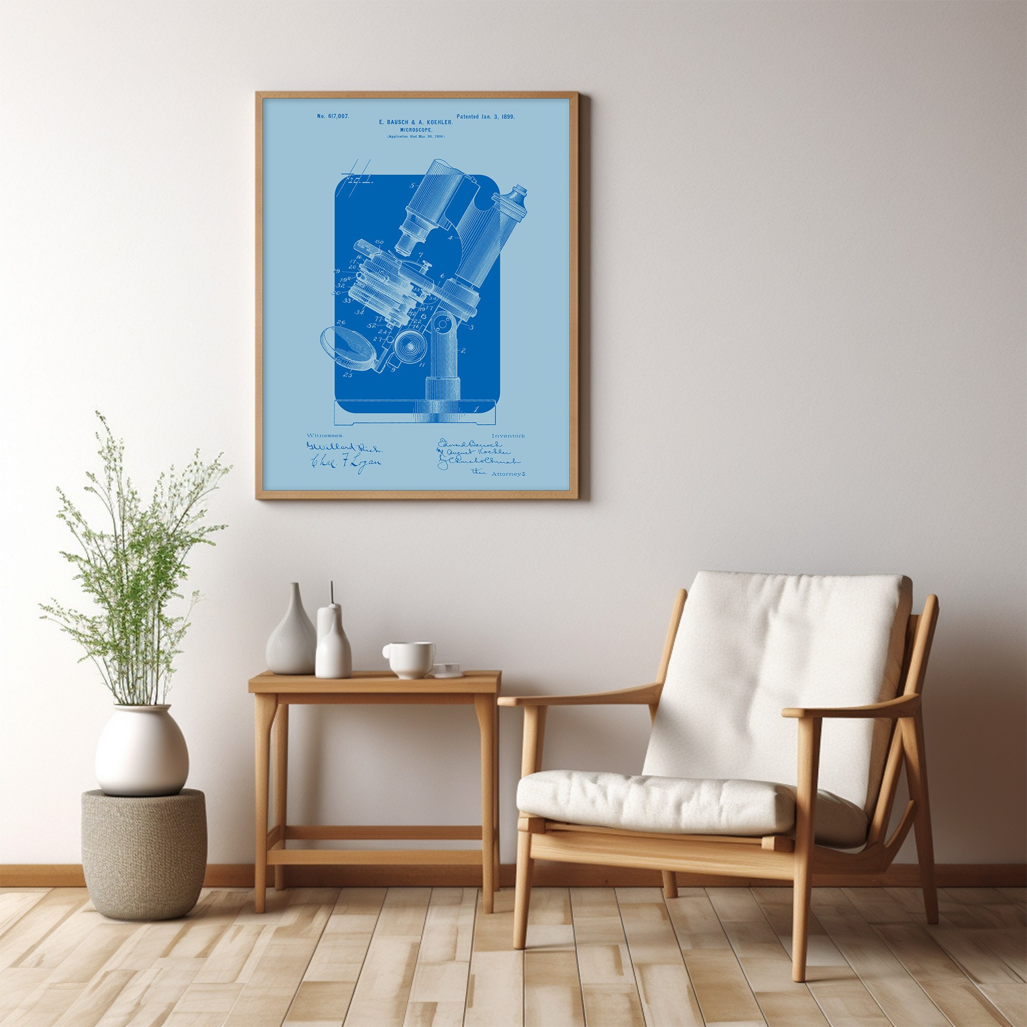 653 Patents Bundle 12 Colors, Printable Blueprint Poster Prints, Set of ...