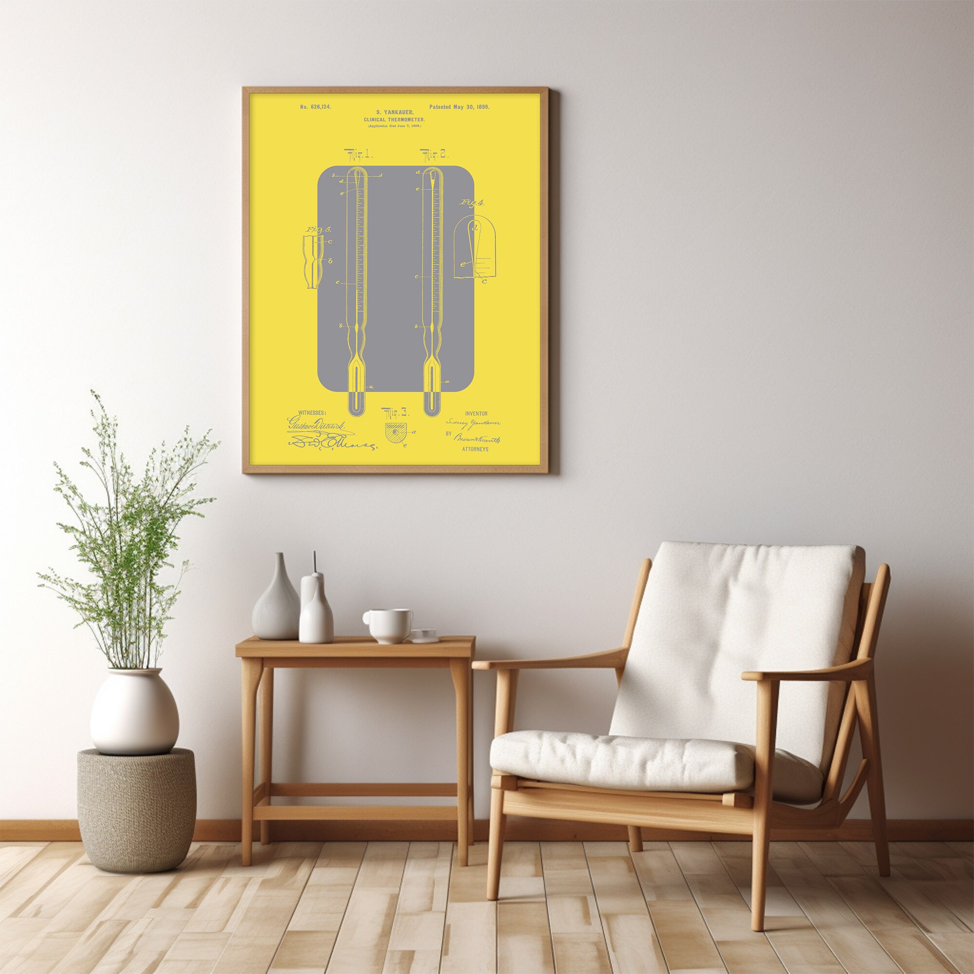 162 Profession Science Technology Patent Poster Bundle, 12 Colors ...