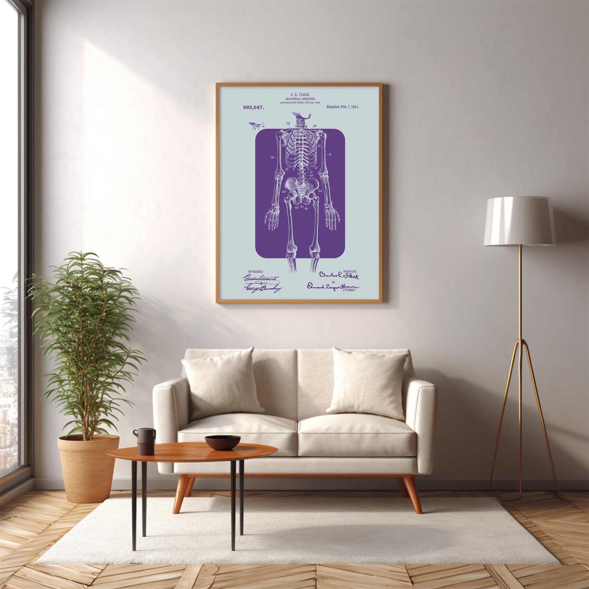 653 Patents Bundle 12 Colors, Printable Blueprint Poster Prints, Set of ...