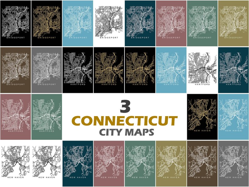 Connecticut Map