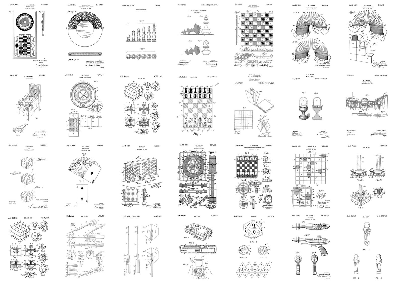 653 MEGA Vintage Patent Posters Bundle, Digital Print Set, Retro ...