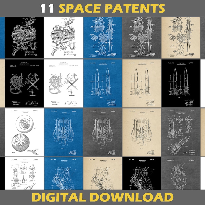 Nasa Rocket Poster - Etsy