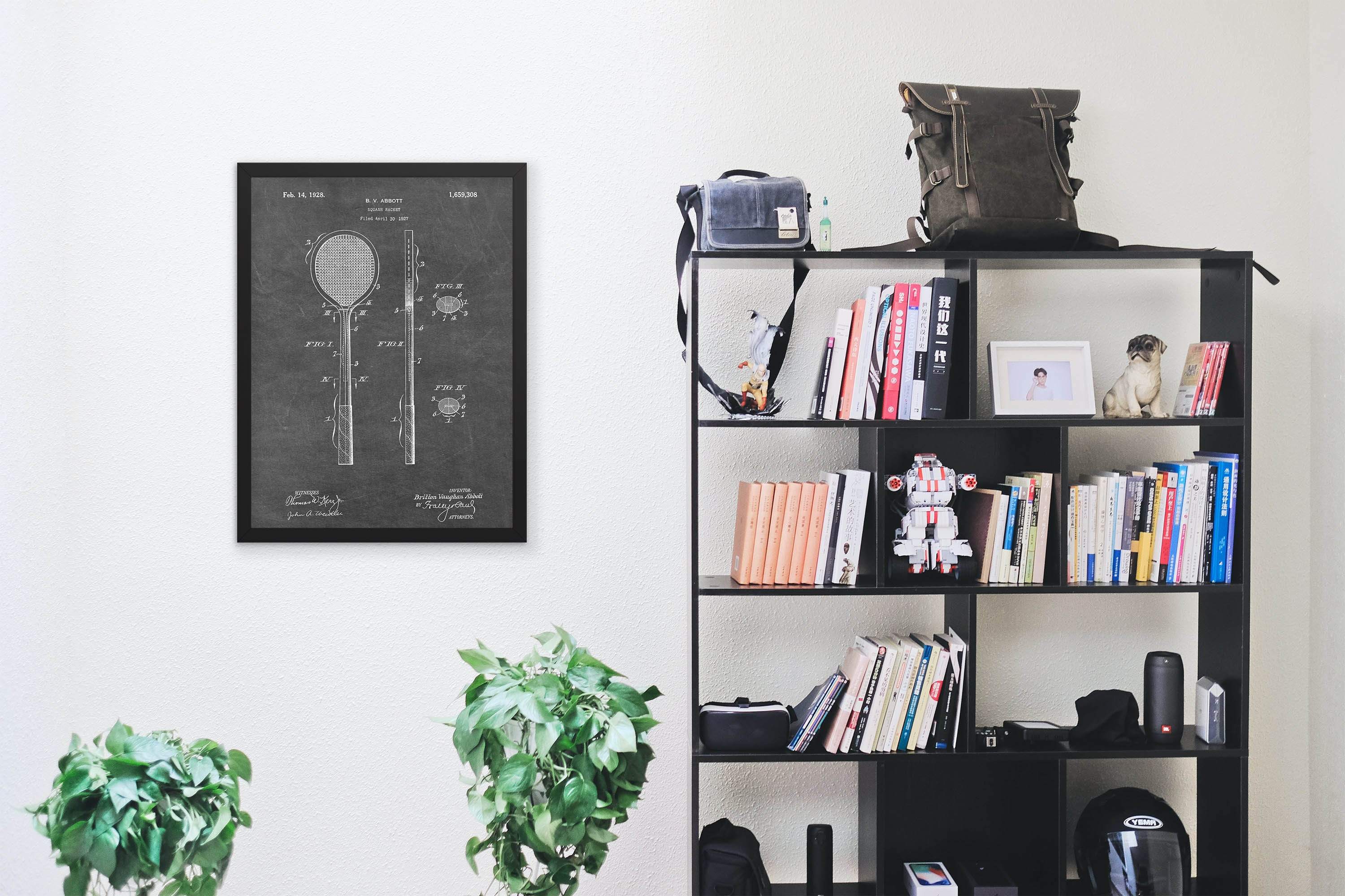 Squash Racket Patent Poster Sports Prints Gifts for Kids - Etsy