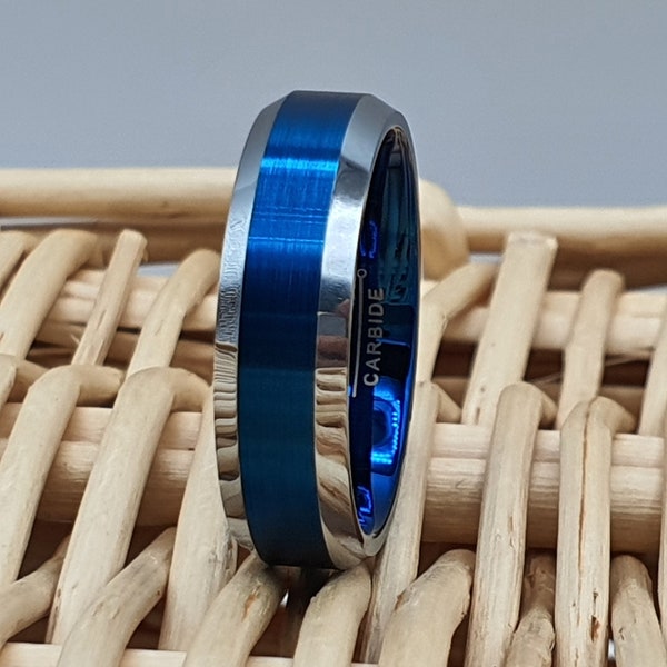 Blue Wedding Bands - Etsy