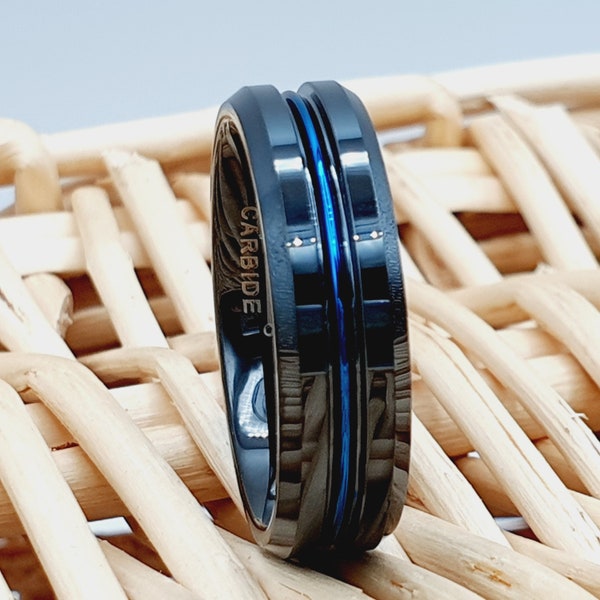 Thin Blue Line Ring - Etsy