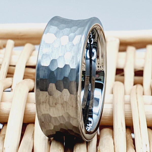 Concave Diamond Band - Etsy