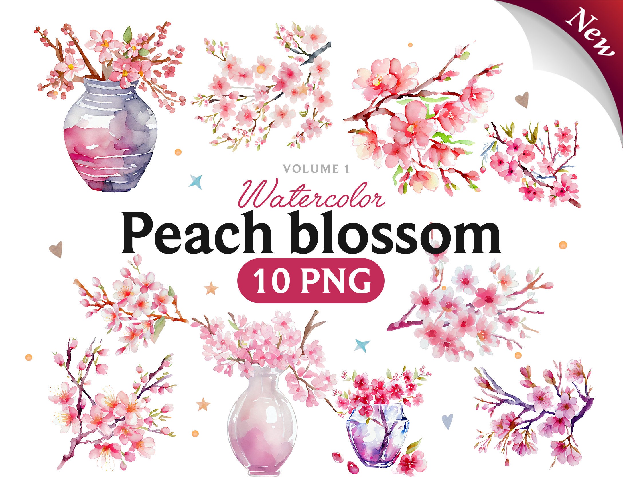 Peach Blossom Clipart