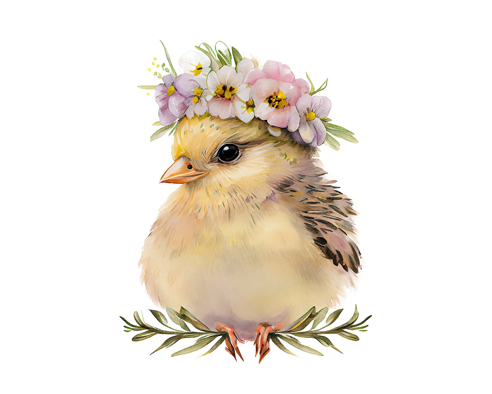 Easter Chicks Clipart, Watercolor Chicks, Chicks Clipart, Chicks PNG ...