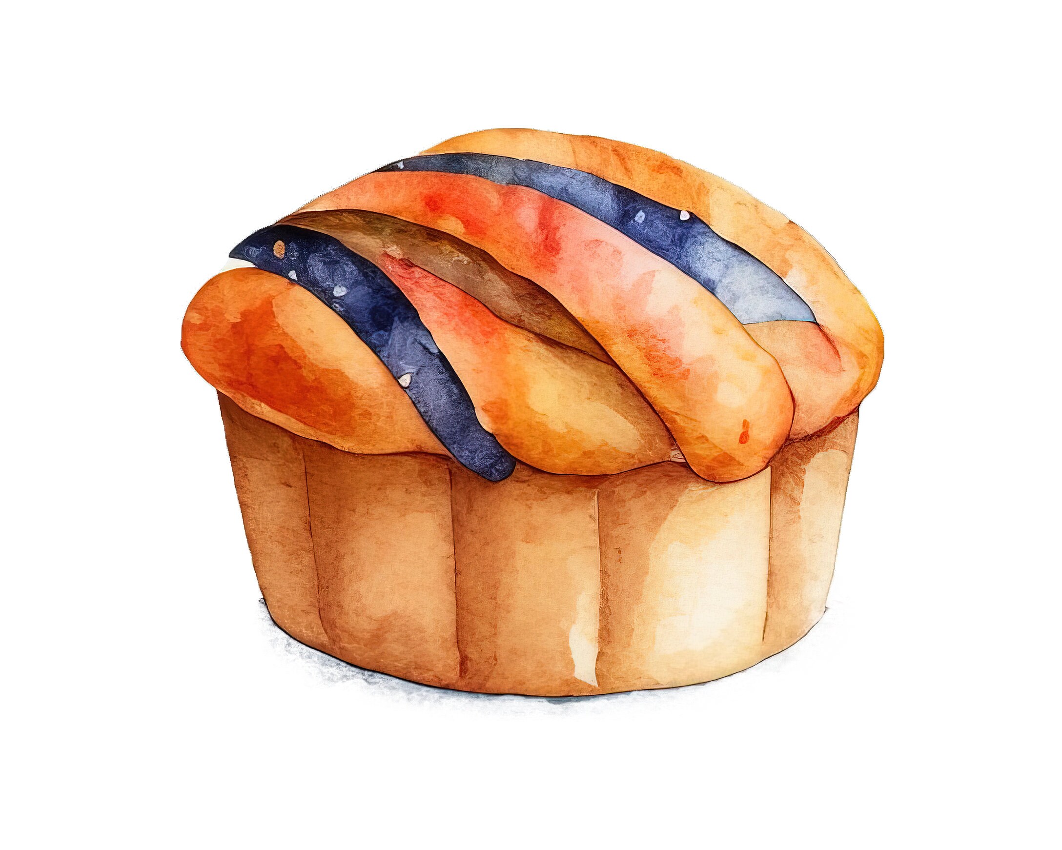 Bread Clipart Watercolor Bread Bread PNG Bread Art Bread - Etsy