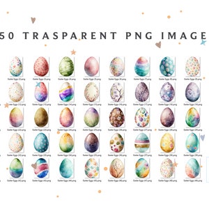 Watercolor Easter Eggs, Egg, Easter Eggs Clipart, Easter Eggs PNG ...